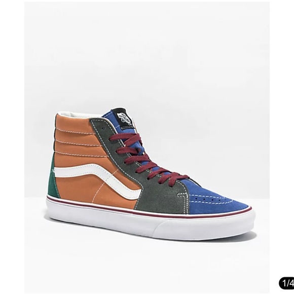 Vans | Shoes | Vans Sk8hi Color Mix Multi Skate Shoes | Poshmark